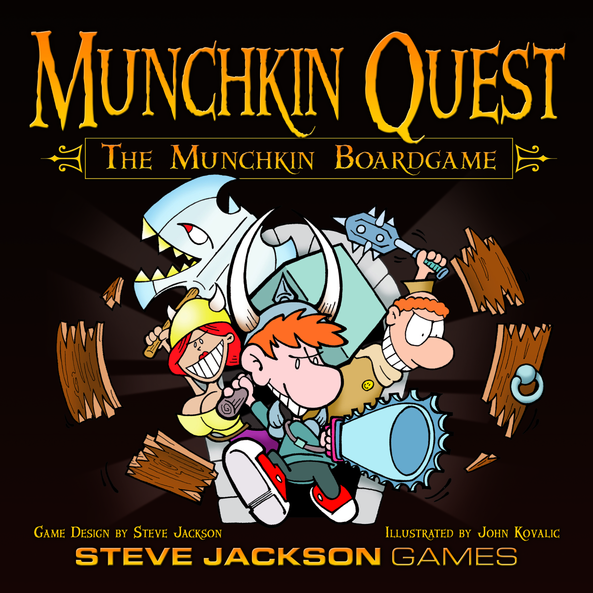 Munchkin Quest - recenzja gry planszowej - Tawerna RPG