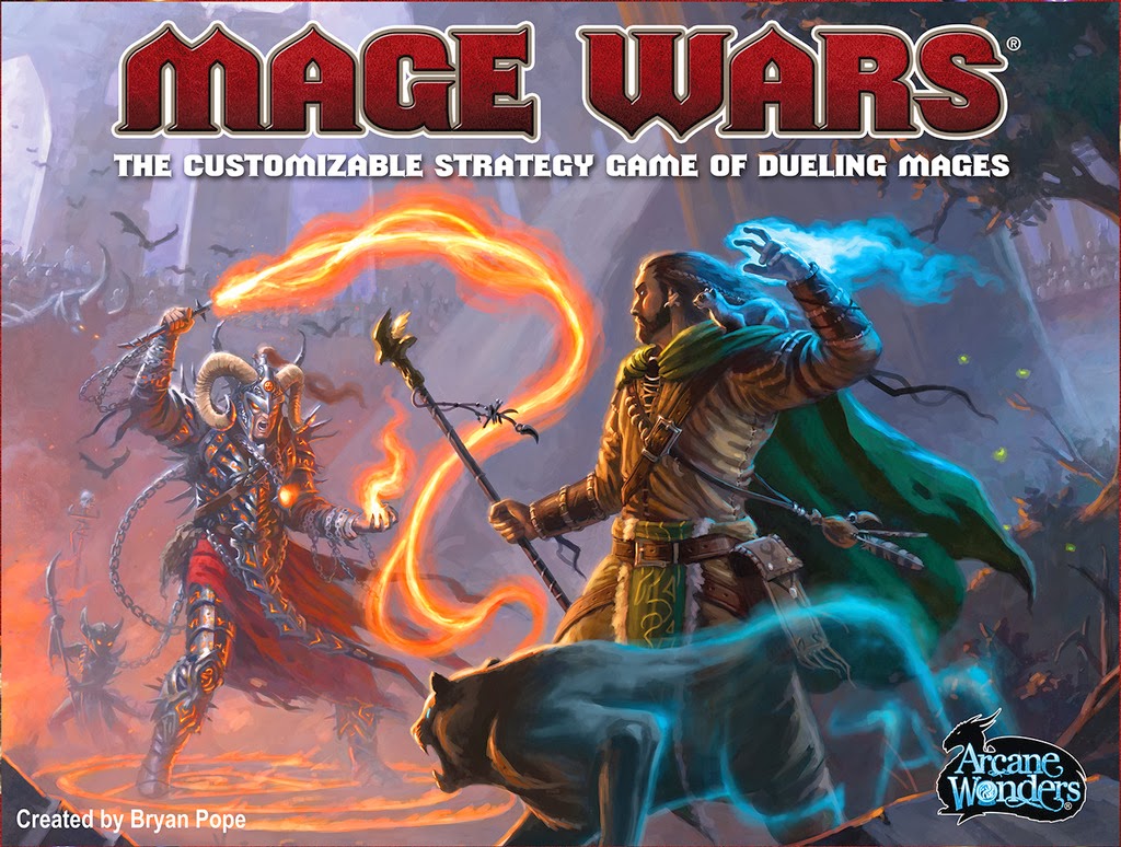 Mage Wars - recenzja gry planszowej - Tawerna RPG